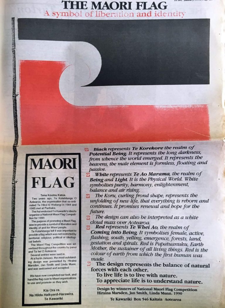 The Māori Flag – a Symbol of Liberation and Identity – Mana News